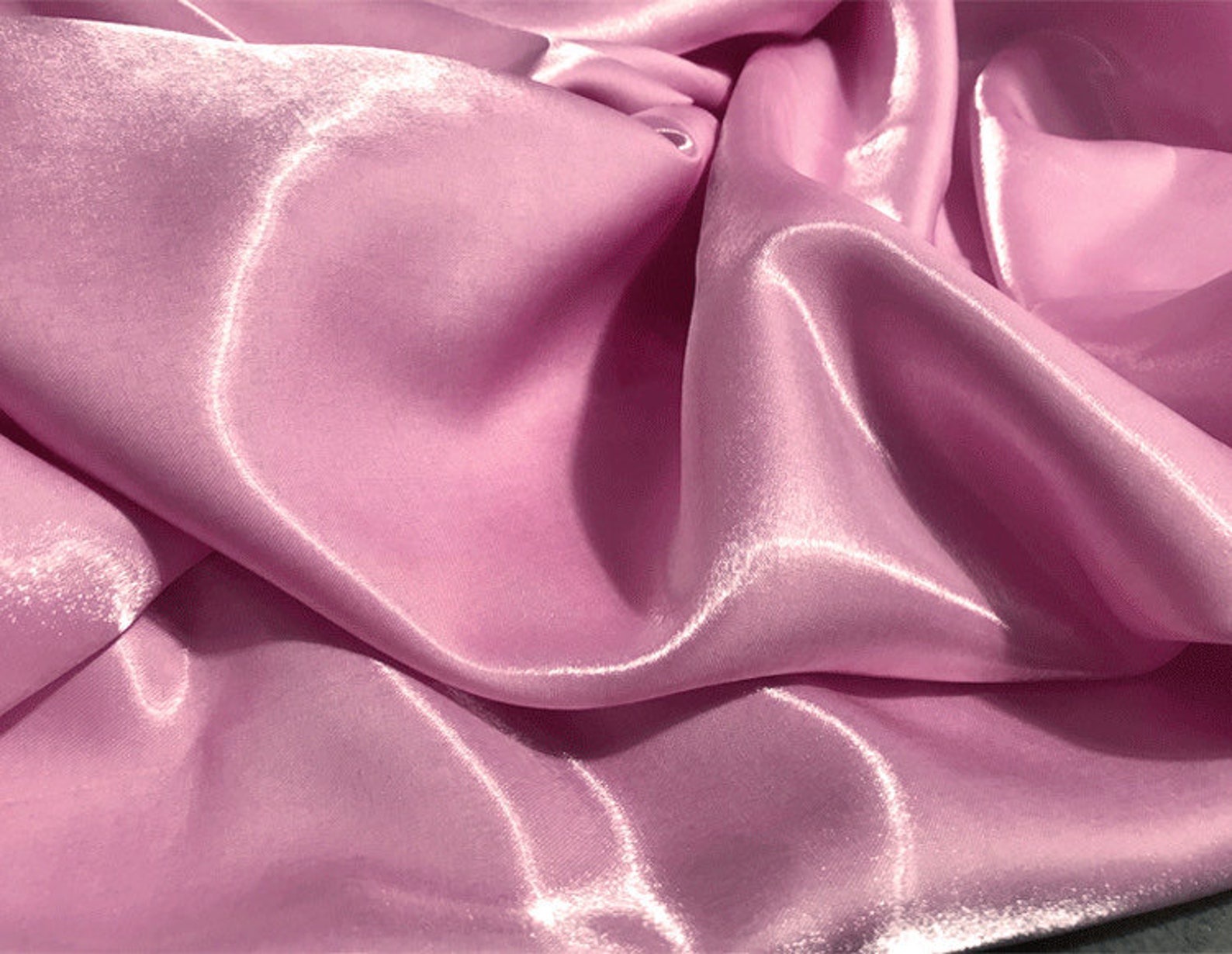 Crystal Silk Satin Smooth Reflective Flannel Fabric - Etsy