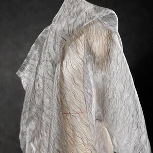 Laminated Thread See-through Organza Fabric 1/2 Yard - Etsy