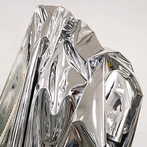 Silver / Gold HD Mirror Special Textured PU Fabric - Etsy