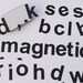 Capital Magnetic Letters, BLACK Alphabet for Learning to Read. Perfect ...