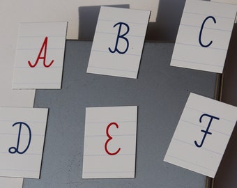 Uppercase Magnetic Letters Yellow Alphabet for Learning to - Etsy