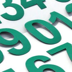 Magnetic Numbers Perfect for School Board or Price List, DIGITS on ...