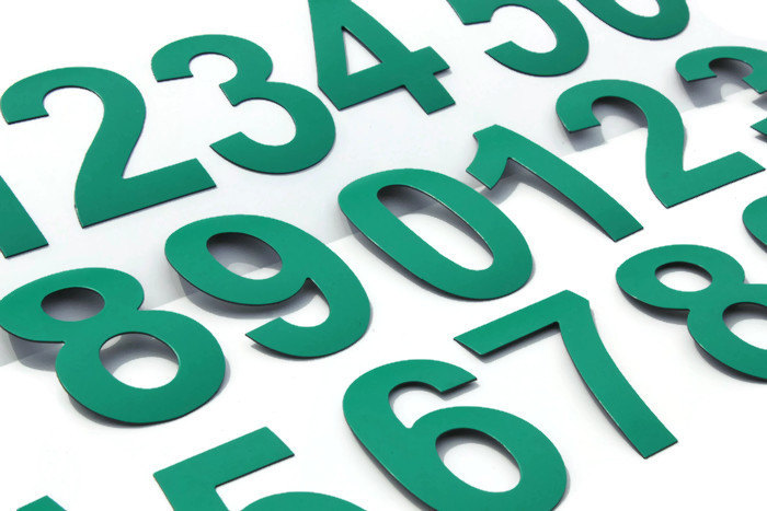 Magnetic Numbers Perfect for School Board or Price List, DIGITS on ...
