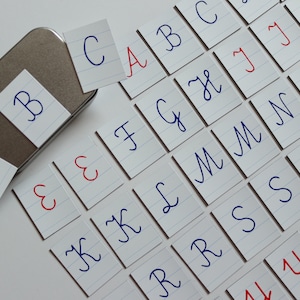 Magnetic Alphabet, UPPERCASE Letters, Montessori - Etsy