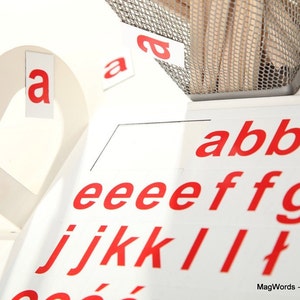 65 Magnetic Letters, Alphabet for Learning to Read or on the Fridge ...