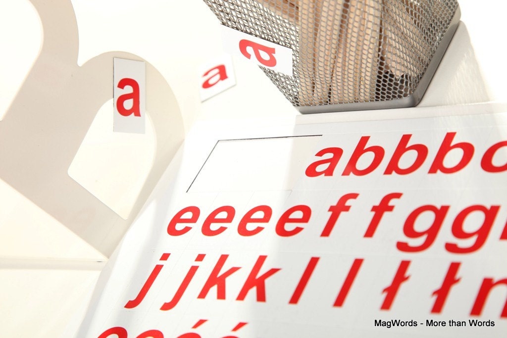 65 Magnetic Letters Alphabet for Learning to Read or on the - Etsy
