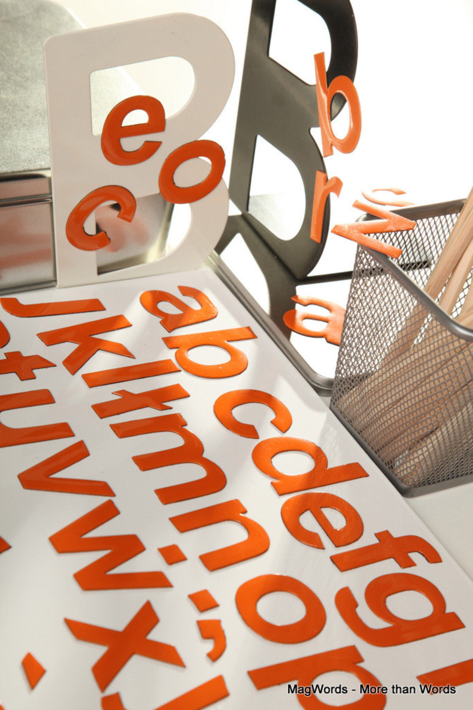 Magnetic Letters, Alphabet for Learning to Read or on the Fridge ...