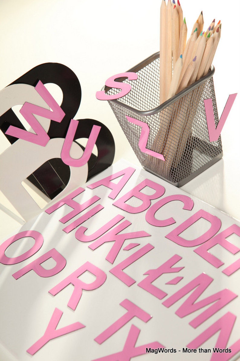 Uppercase Magnetic Letters, Alphabet for Learning to Read. Perfect on ...