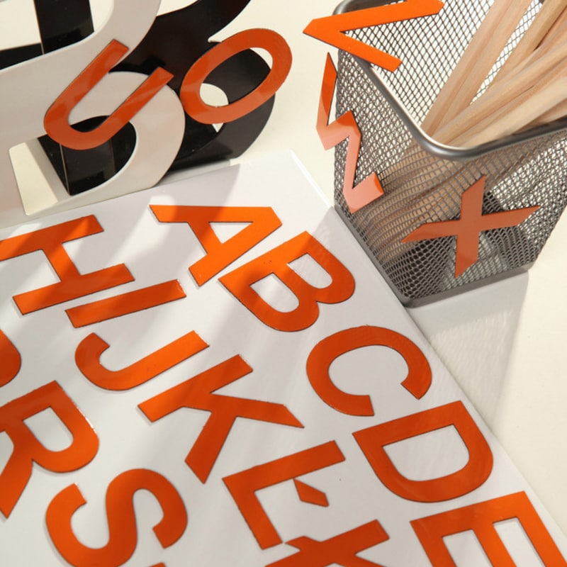 Alphabet Magnets - Etsy