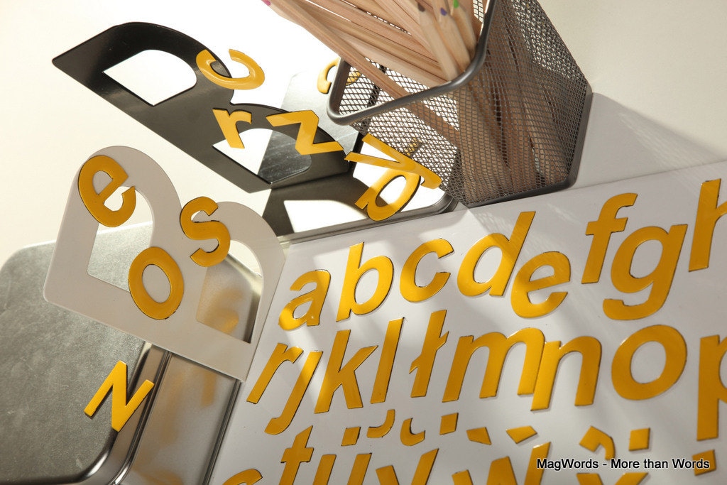 Magnetic Letters, Alphabet for Learning to Read. Perfect on the Fridge ...