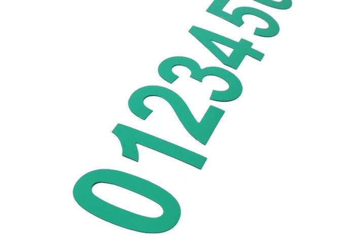 Magnetic Numbers Perfect for School Board or Price List, DIGITS on ...