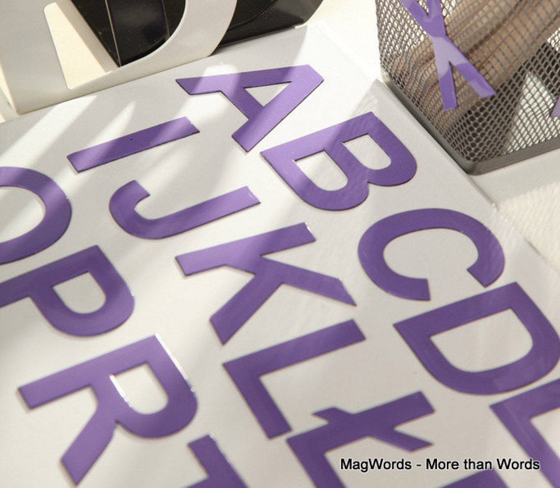 Capital Magnetic Letters, Alphabet for Learning to Read. Perfect on the ...