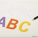 Uppercase Magnetic Letters, Yellow Alphabet for Learning to Read ...