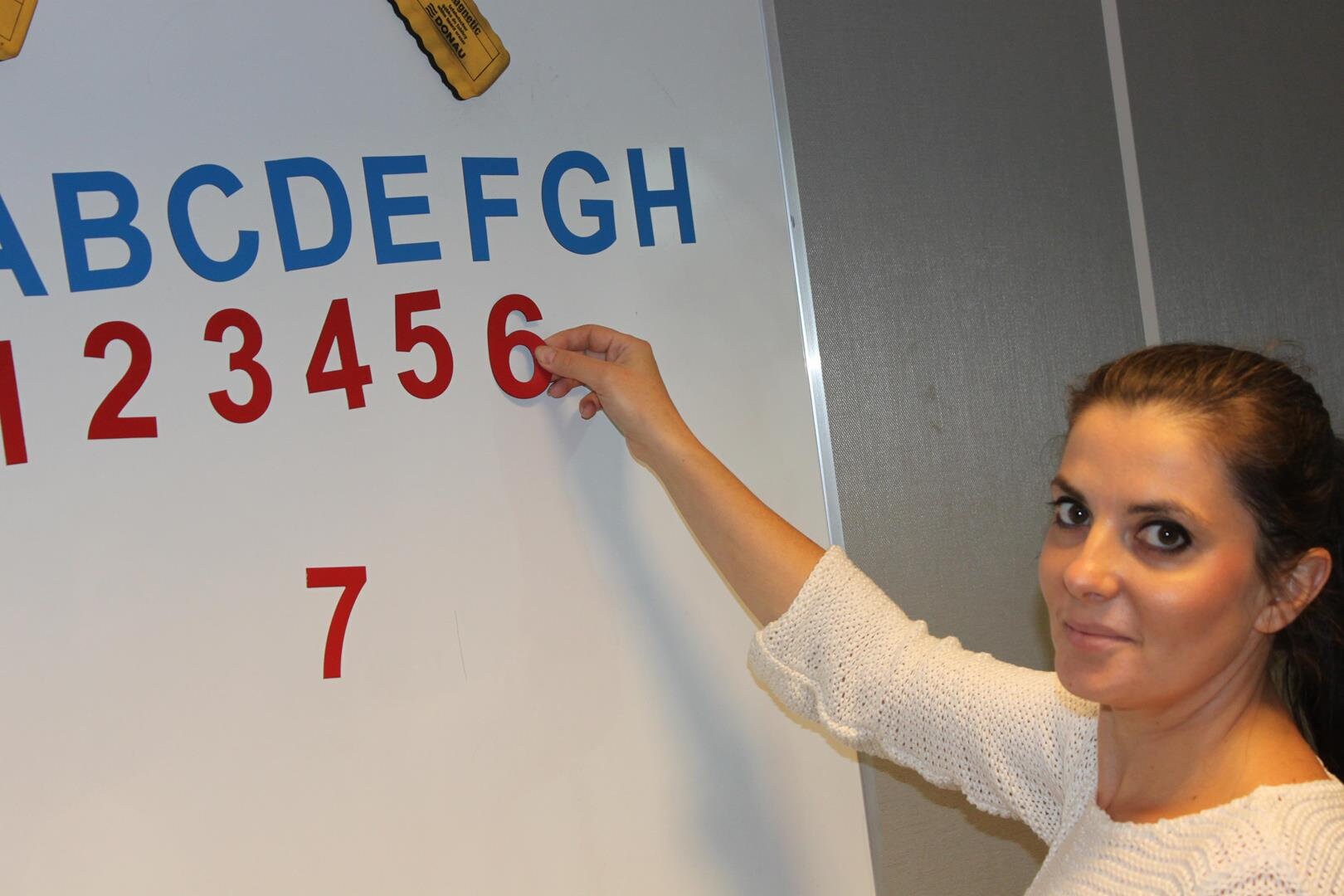 Capital Magnetic Letters BLUE Alphabet for Learning to Read - Etsy