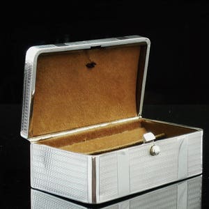 Antique Sterling Silver Safety Razor Case Box Hallmarked | Etsy