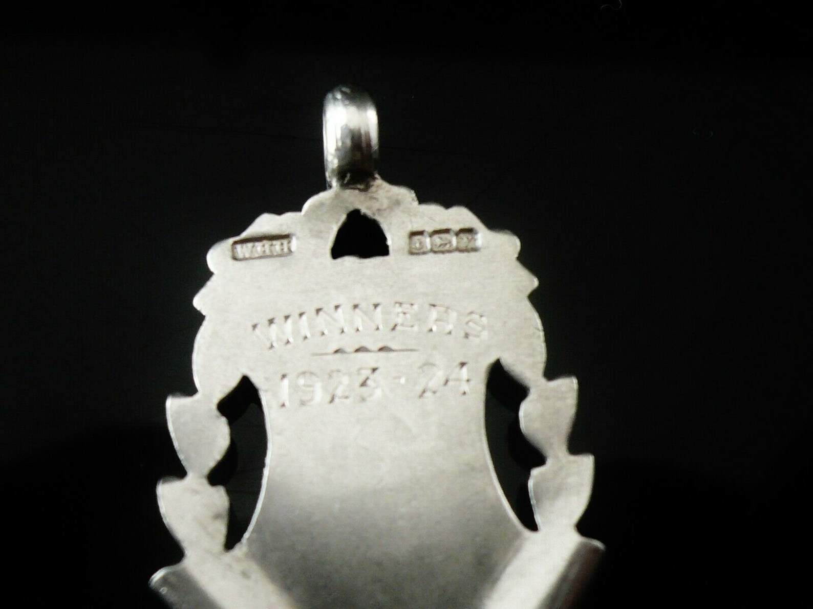 Pocket Watch Fob Medal Silver Sterling English Vintage - Etsy UK