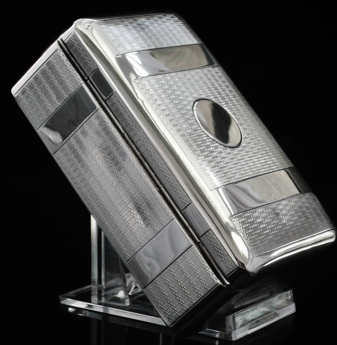 Antique Sterling Silver Safety Razor Case Box Hallmarked | Etsy