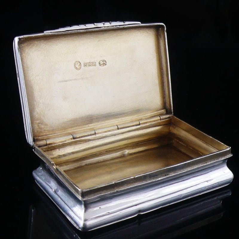 Antique Snuff Box - Etsy