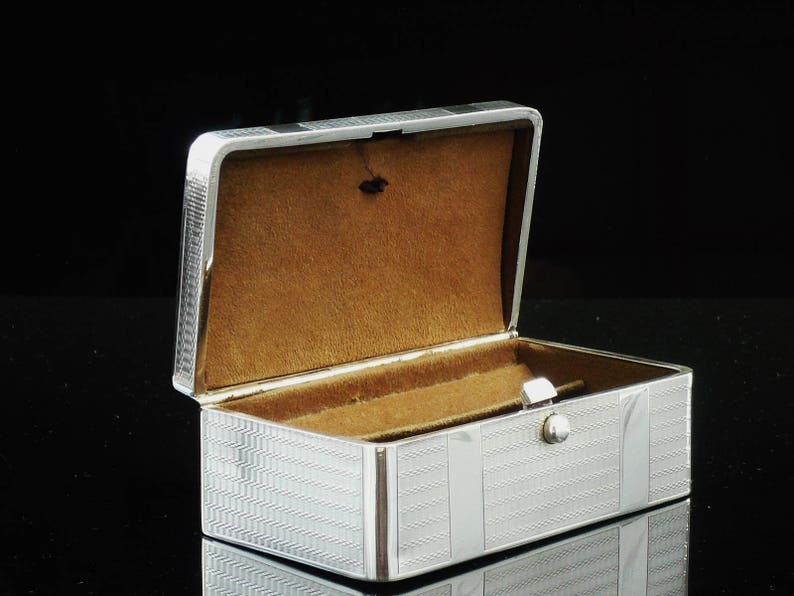 Antique Sterling Silver Safety Razor Case Box Hallmarked - Etsy UK