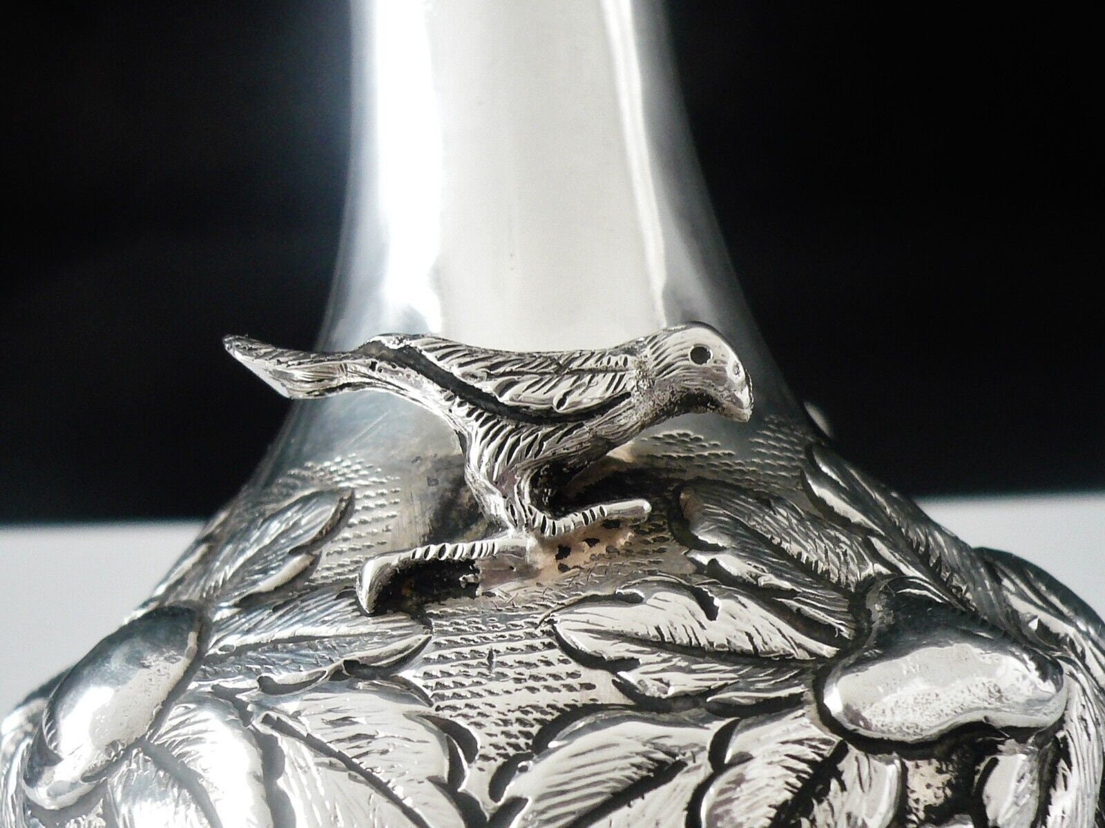 Silver Bud Vase, Portuguese, Flower, Tableware, Vintage, Prata 833 ...