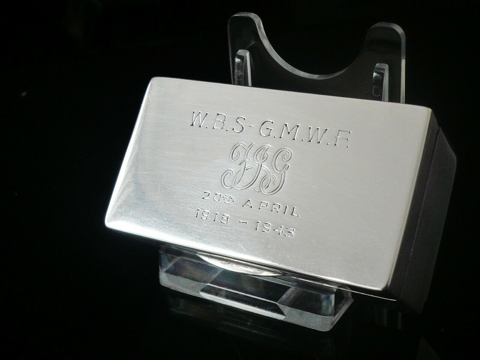 Silver Stamp Box Double Compartment Sterling English - Etsy UK