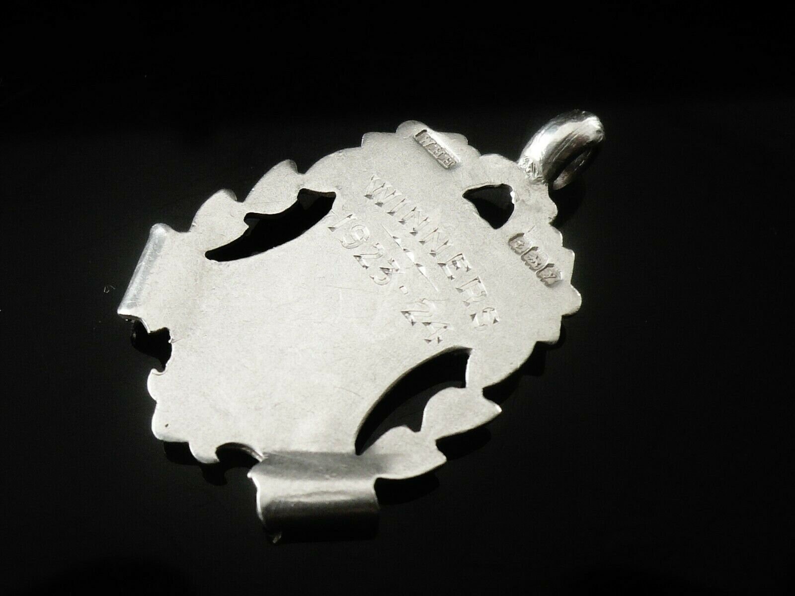 Pocket Watch Fob Medal Silver Sterling English Vintage - Etsy UK