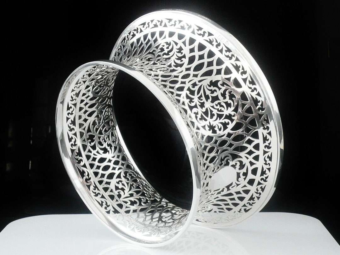 Silver Potato Ring, Sterling, Antique, Dish, English, Tableware ...