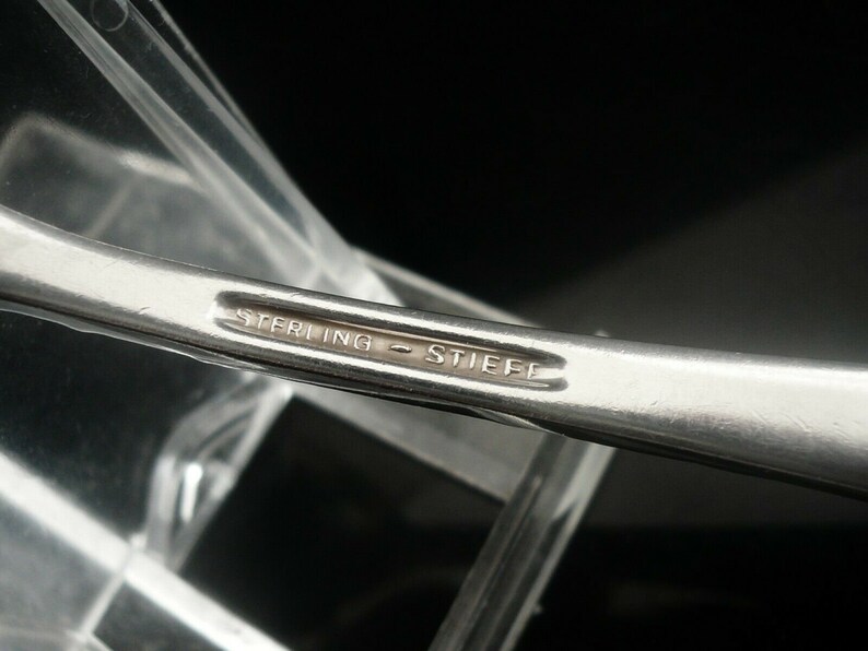 Sterling Silver Spoon ROSE Pattern Vintage Tableware - Etsy UK