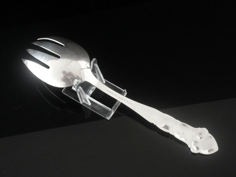 Silver Serving SPORK Sterling American Antique Large - Etsy