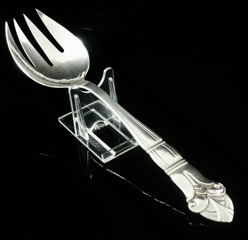 Silver Serving SPORK Sterling American Antique Large - Etsy