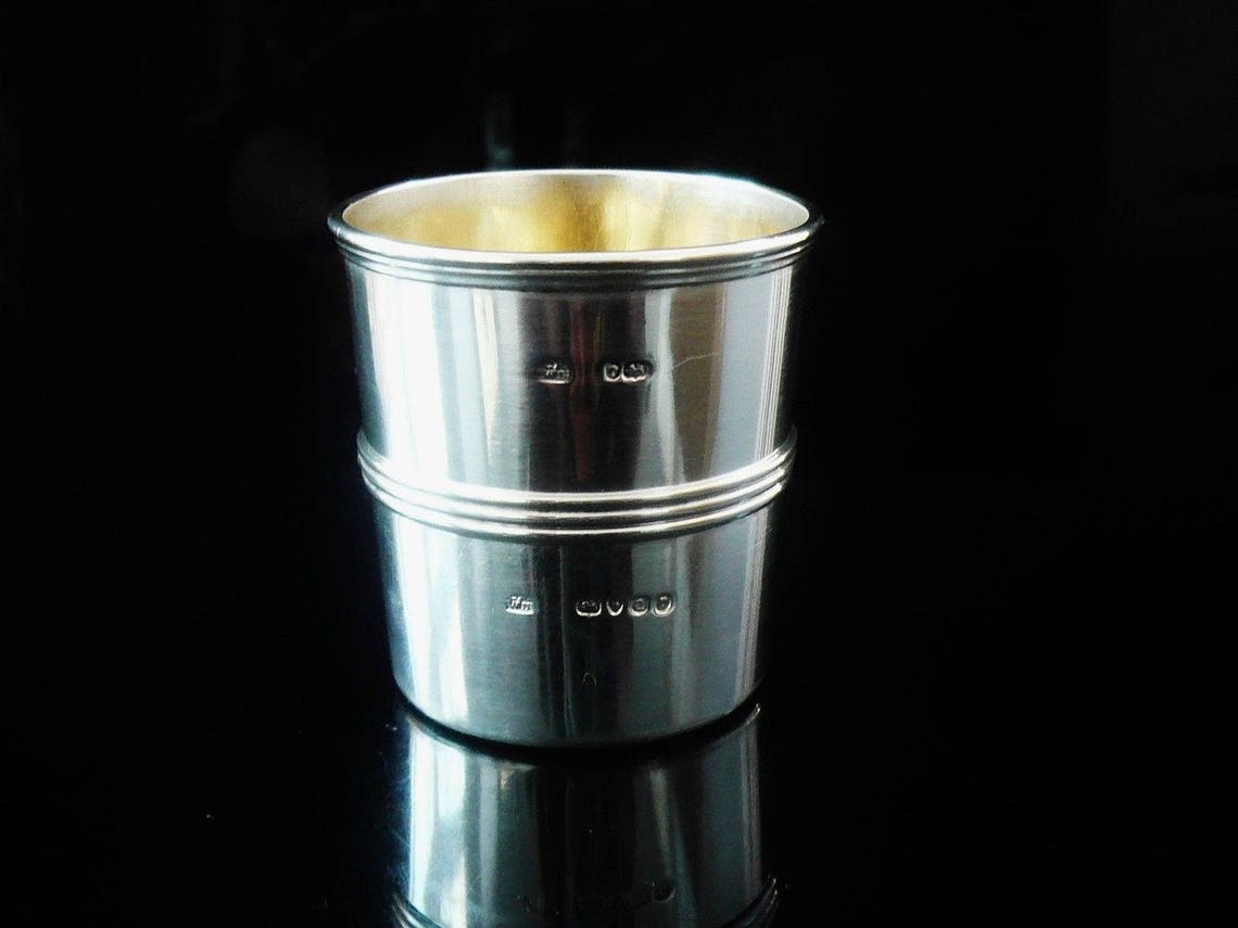 Silver Campaign Cup Antique Sterling Two Part Victorian - Etsy UK