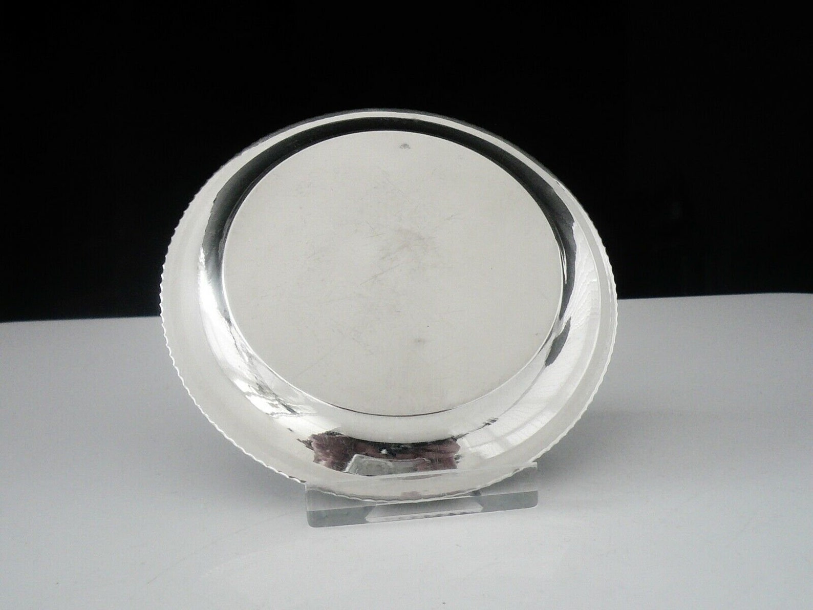 Silver Pin Tray Dish, CIGB ICOLD, Istanbul 1967 Ninth Congress, 800/ ...