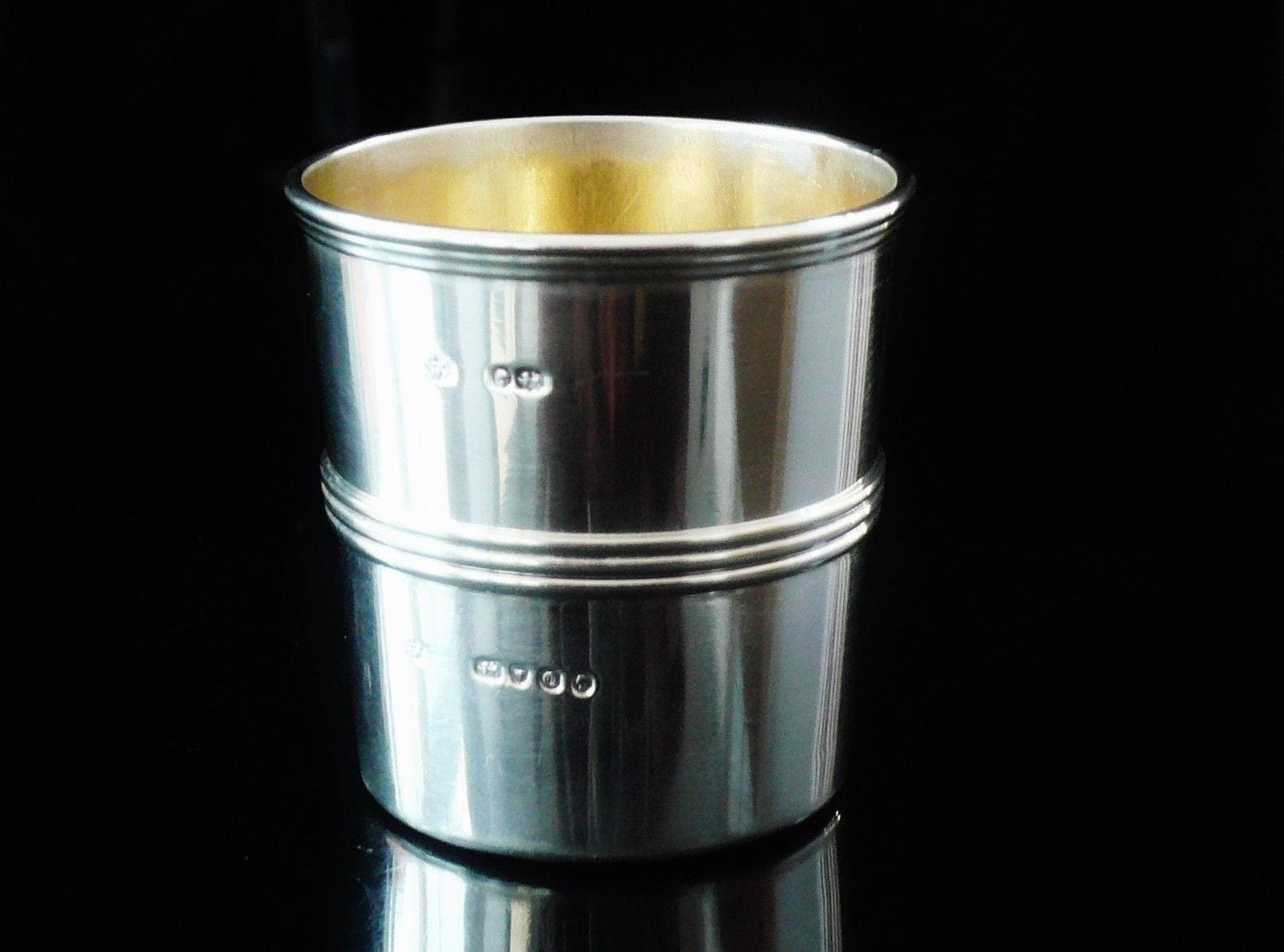 Silver Campaign Cup Antique Sterling Two Part Victorian - Etsy UK