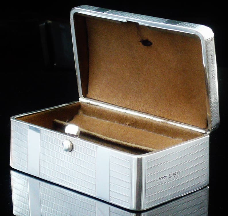 Antique Sterling Silver Safety Razor Case Box Hallmarked - Etsy UK