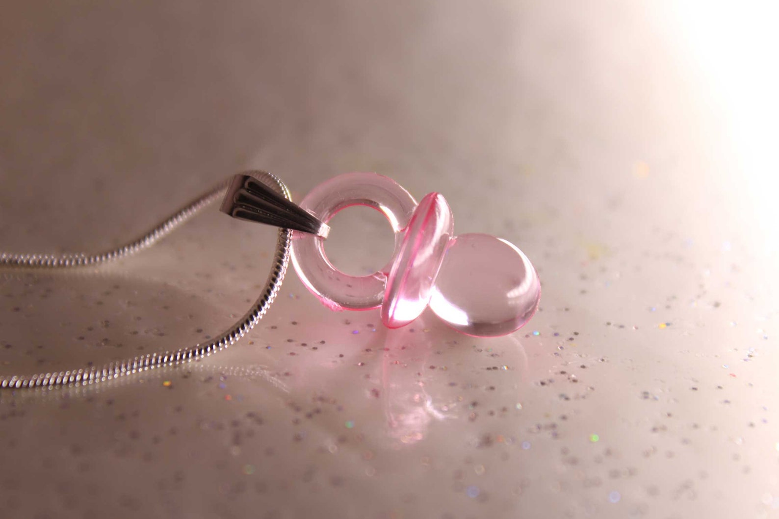 Pink Dummy Necklace | Etsy