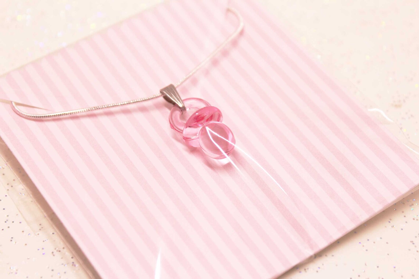 Pink Dummy Necklace | Etsy