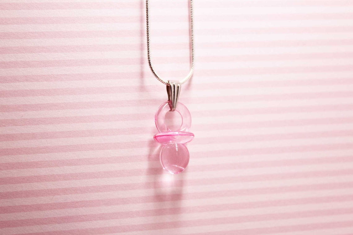 Pink Dummy Necklace | Etsy