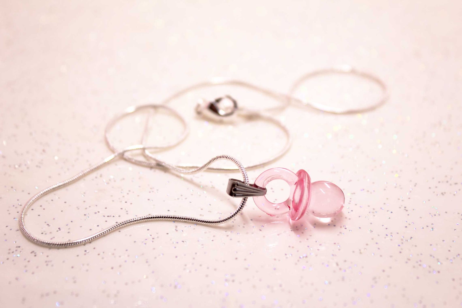 Pink Dummy Necklace | Etsy