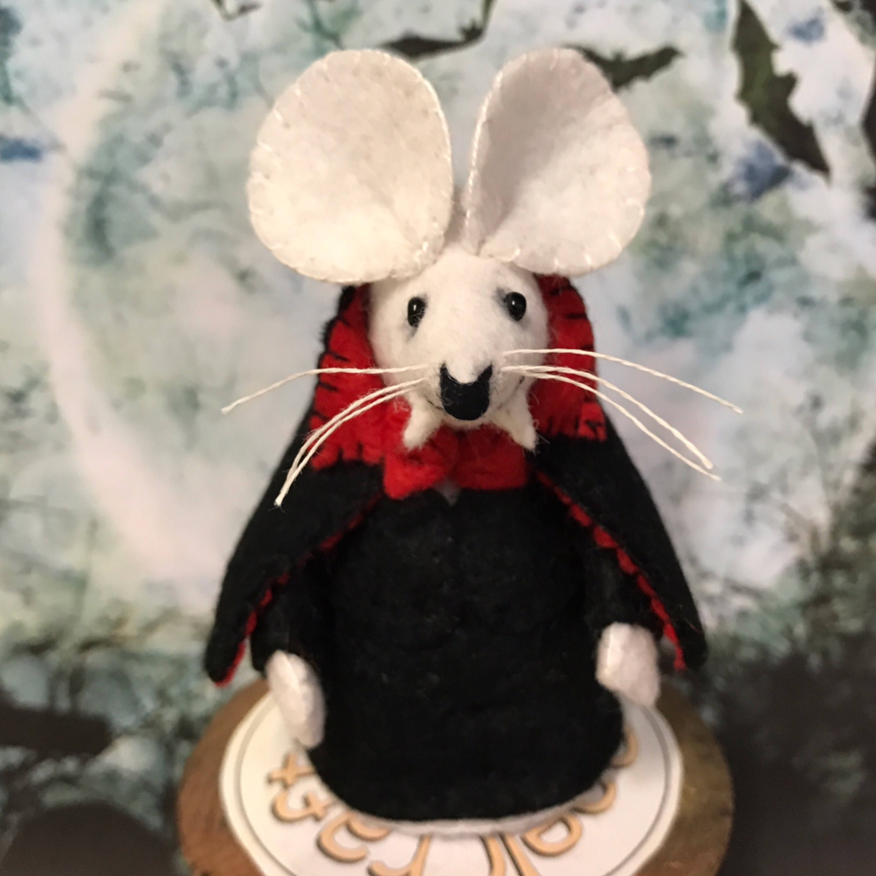 Vampire Mouse - Etsy