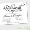 Rehearsal Dinner Menu, Wedding Menu, Menu Card, Modern Rehearsal Dinner ...