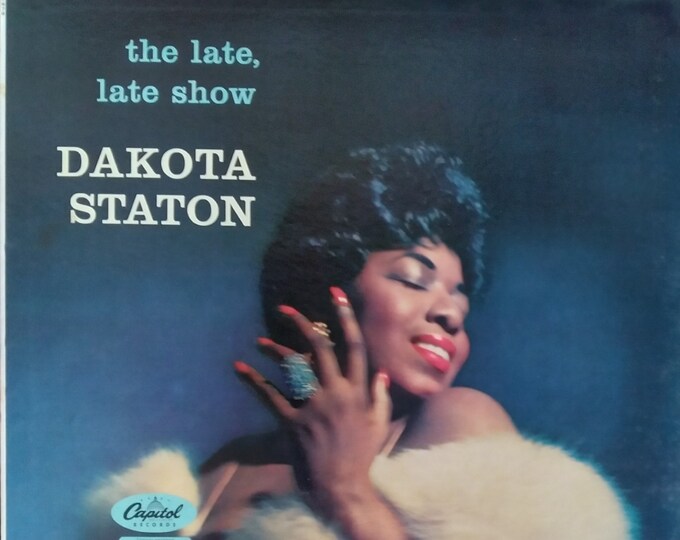 Dakota Staton, the Late Late Show, Vintage Record Album, Vinyl LP ...