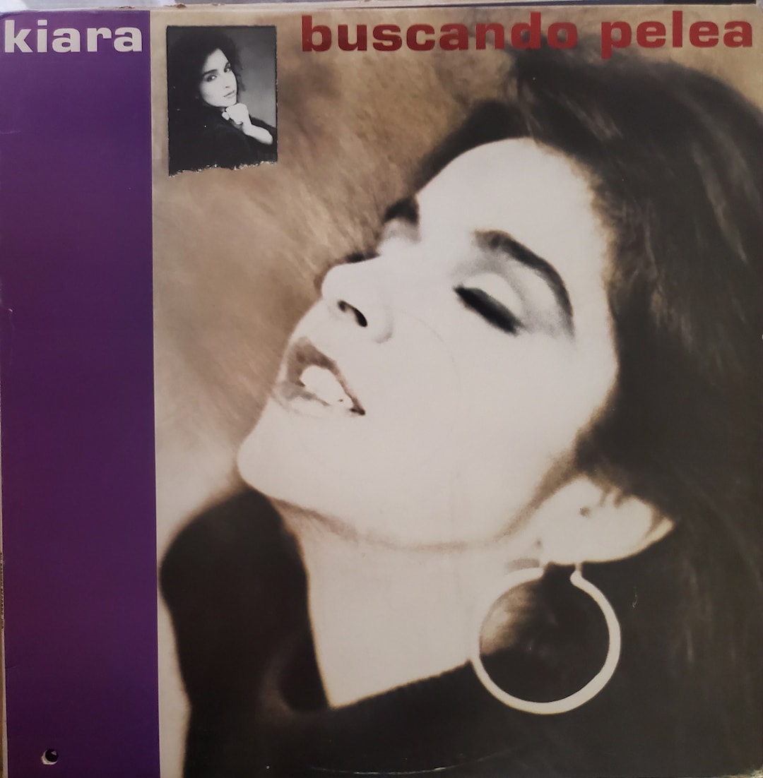 Kiara, Buscando Pelea, Vintage Vinyl Record Album, Classic Latin Pop ...