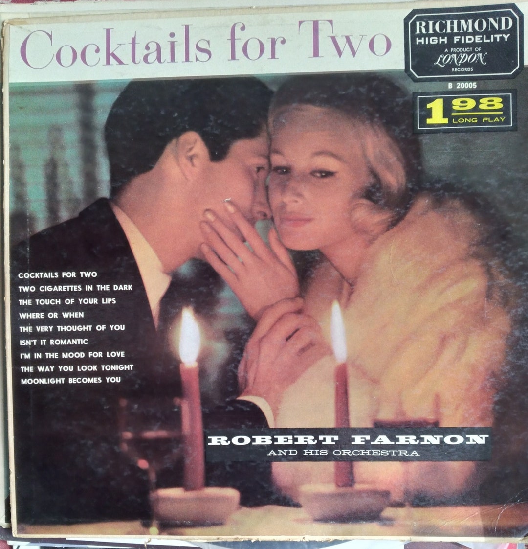 Robert Farnon and His Orchestra, Cocktails for Two, Vintage Record ...