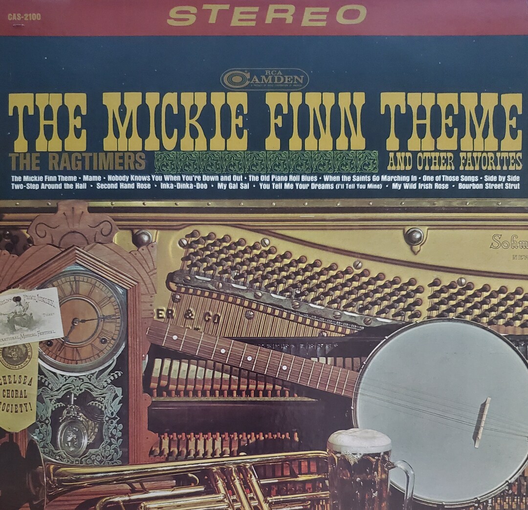 The Ragtimers, the Mickie Finn Theme and Other Favorites, Vintage Vinyl ...