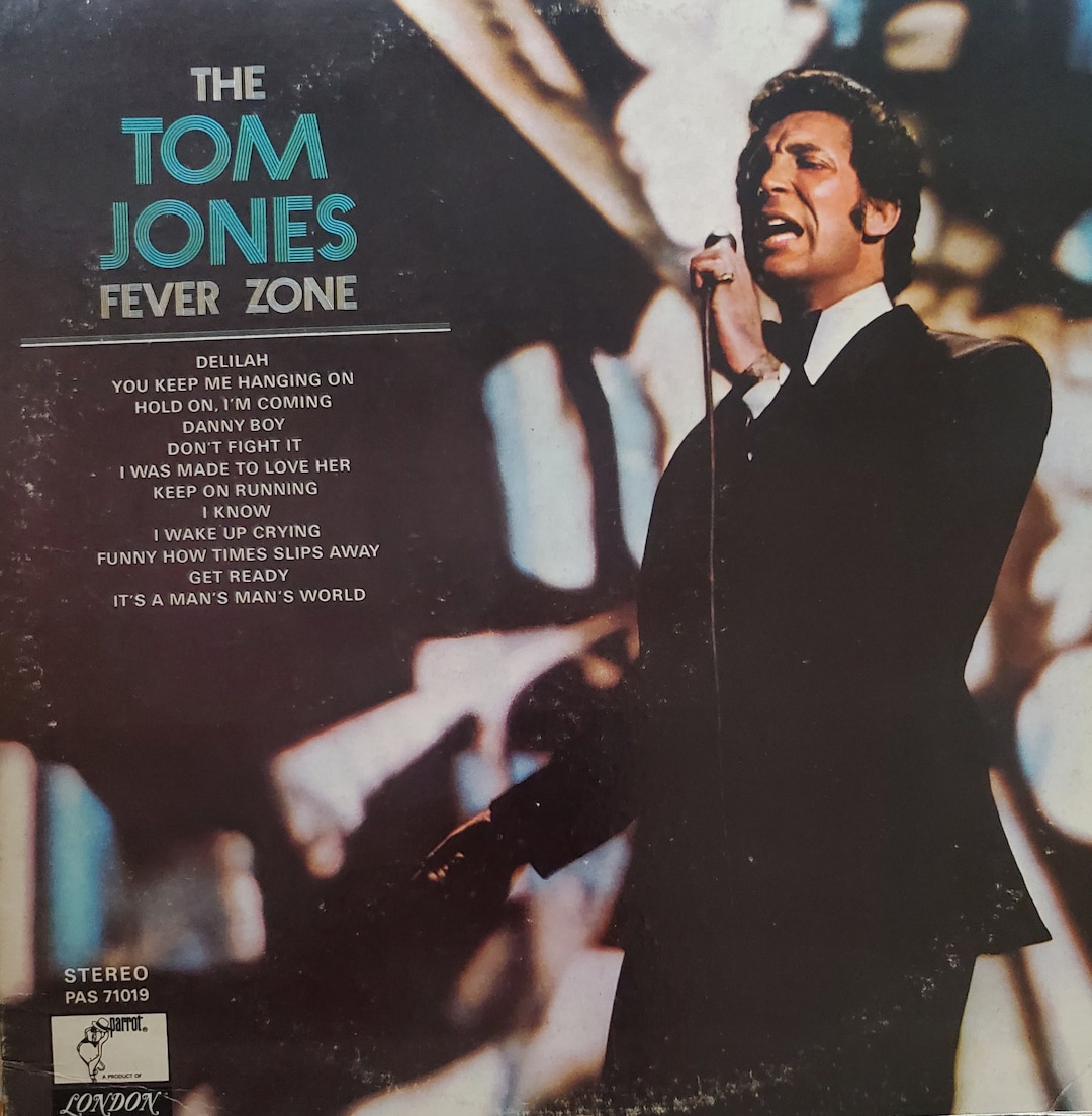 Tom Jones, the Tom Jones Fever Zone, Vintage Record Album, Vinyl LP ...
