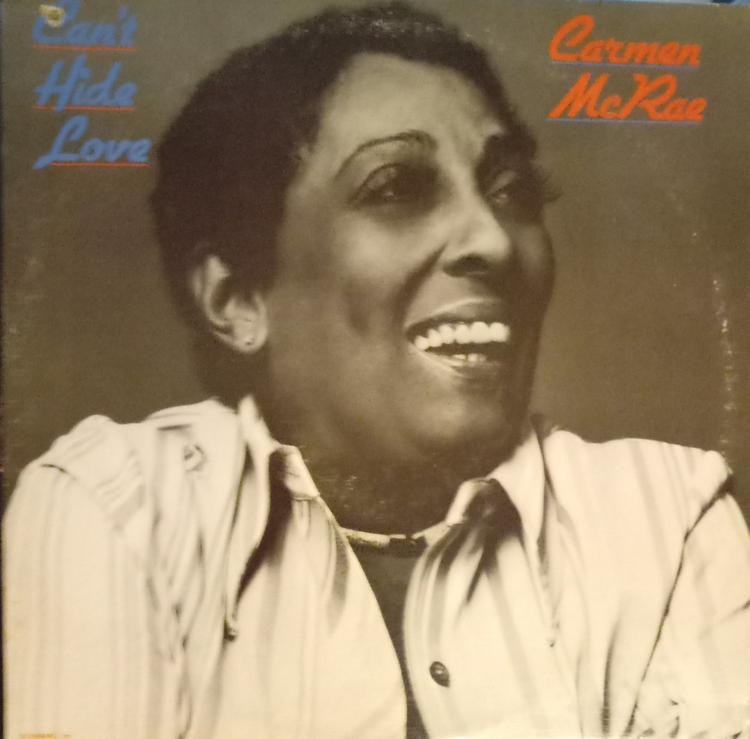 Carmen Mcrae, Can't Hide Love, Vintage Record Album, Vinyl LP, American ...