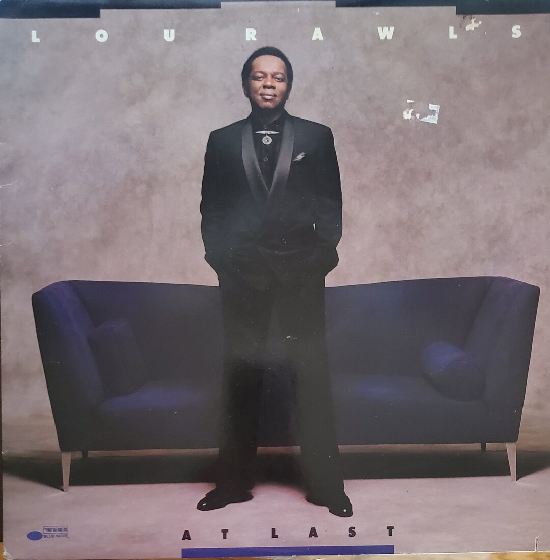 Lou Rawls, at Last, Vintage Record Album, Vinyl LP, Classic Soul Music ...