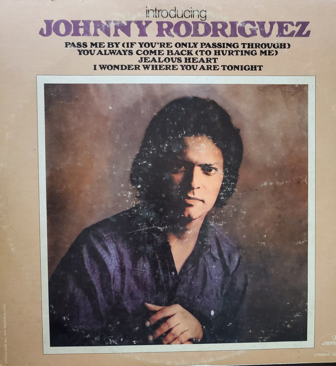 Johnny Rodriguez, Introducing Johnny Rodriguez, Vintage Record Album ...