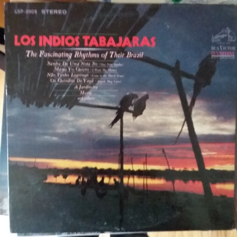 Los Indios Tabajaras, the Fascinating Rhythms of Their Brazil, Vinyl LP ...