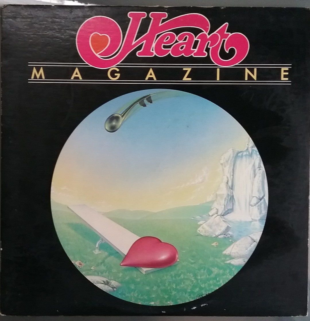 Heart, Magazine, Vintage Record Album, Vinyl LP, Classic Rock and Roll ...